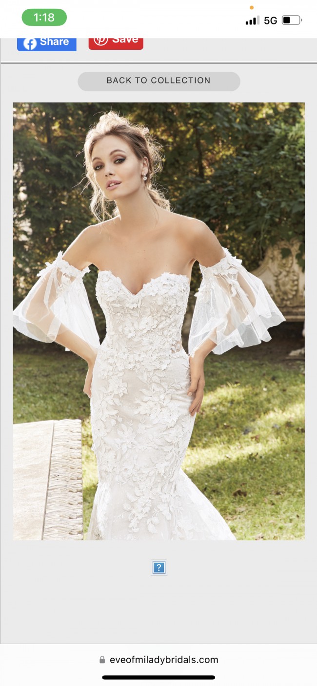 Eve of Milady 1616 Wedding Dress Save 40% - Stillwhite