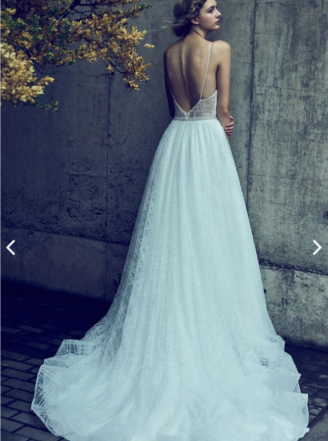 Calla Blanche LA8111 Taylor Used Wedding Dress Save 76% - Stillwhite