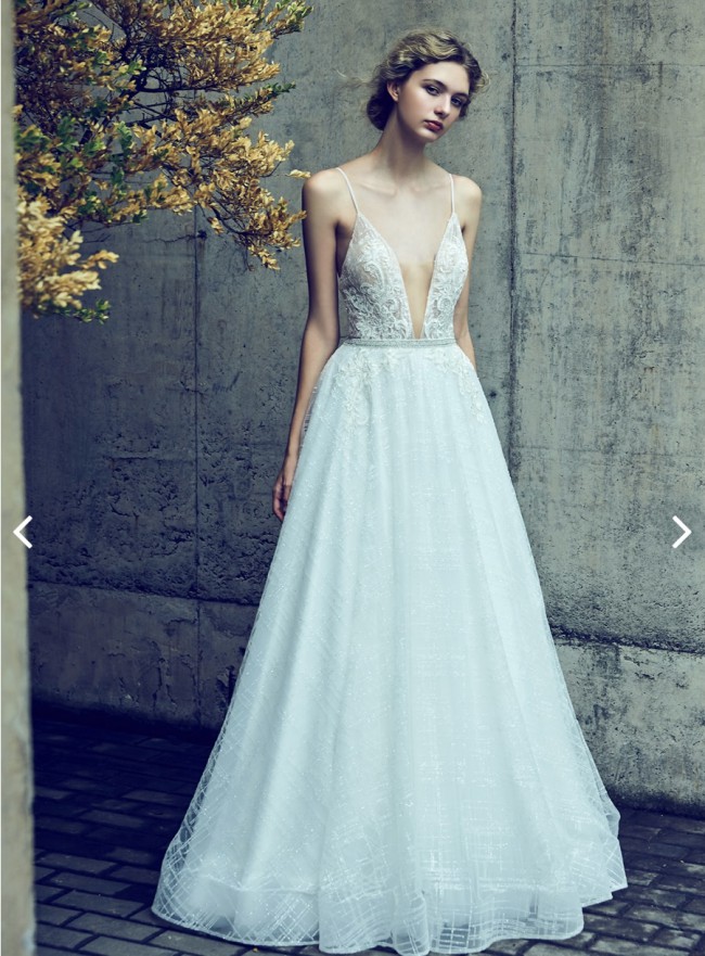 Calla Blanche LA8111 Taylor Used Wedding Dress Save 76% - Stillwhite