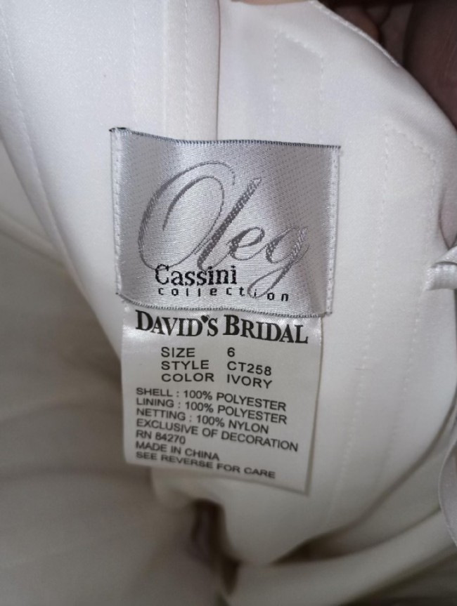Oleg Cassini New Wedding Dress Save 46% - Stillwhite