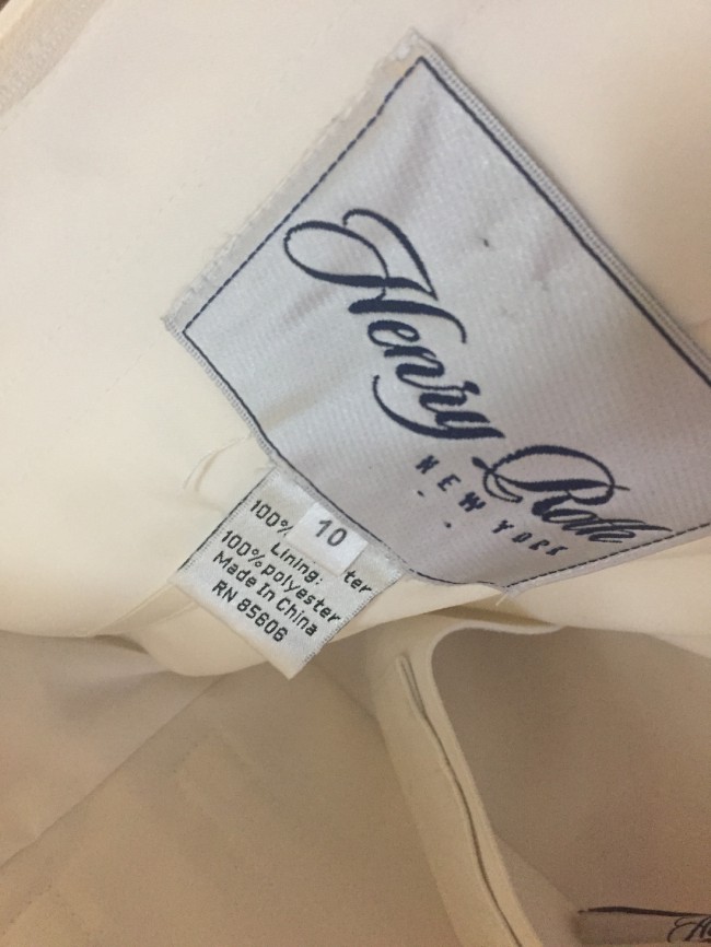 Henry Roth Sample Wedding Dress Save 94% - Stillwhite