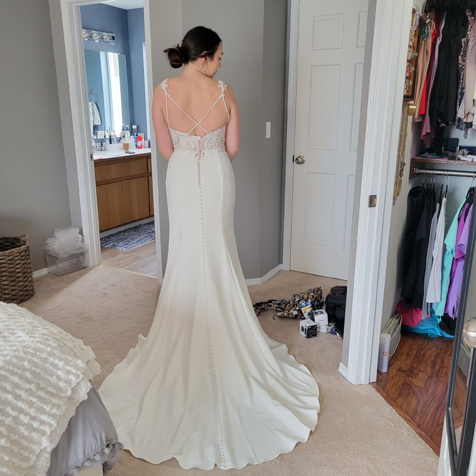 Justin Alexander Makenna New Wedding Dress Save 36% - Stillwhite