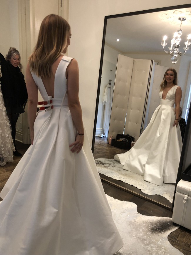 Monique Lhuillier Kennedy New Wedding Dress Save 55% - Stillwhite