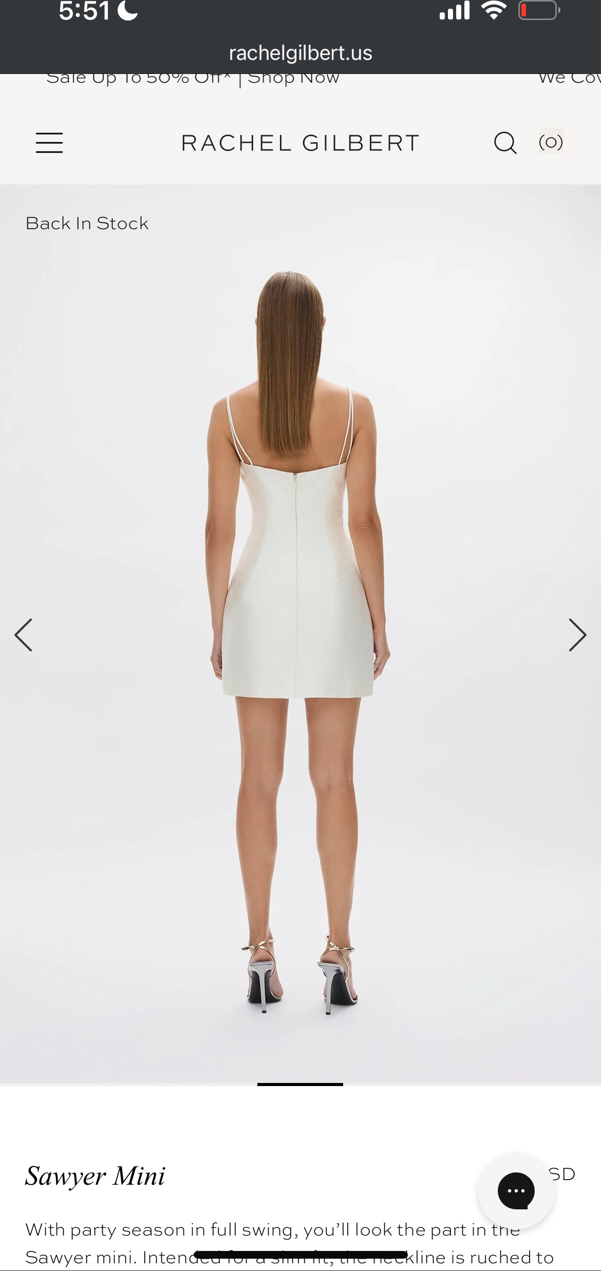 Rachel Gilbert, Sawyer Wedding Dress Save 35% - Stillwhite