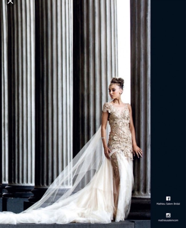 Mathieu Salem Used Wedding Dress Save 80% - Stillwhite