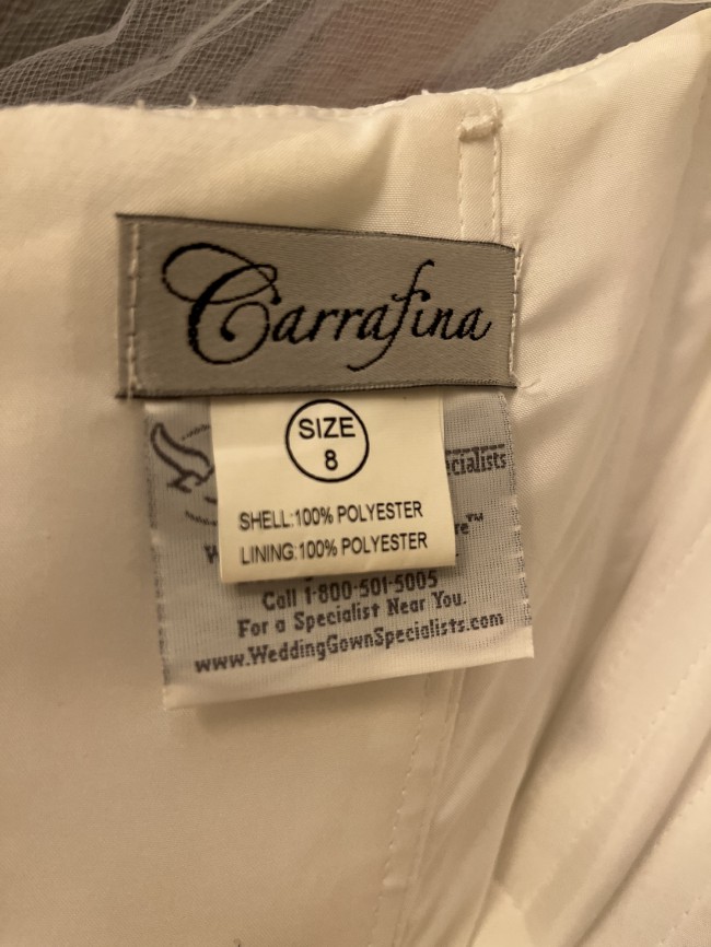 Carrafina Bridal Sample Wedding Dress Save 56% - Stillwhite