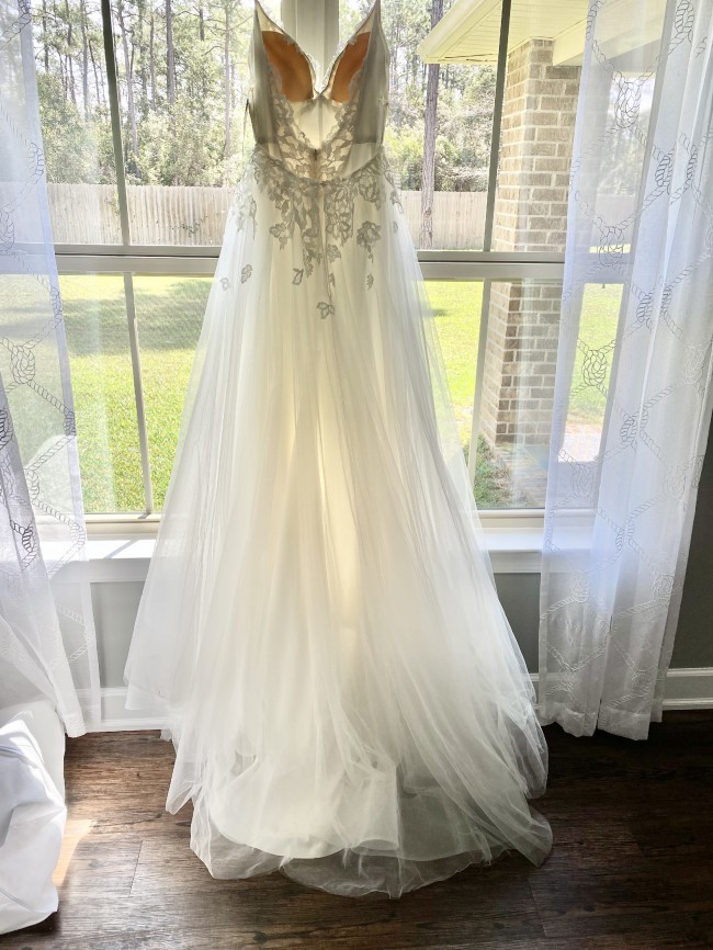 Hayley Paige Fawn with Overskirt New Wedding Dress Save 65% - Stillwhite