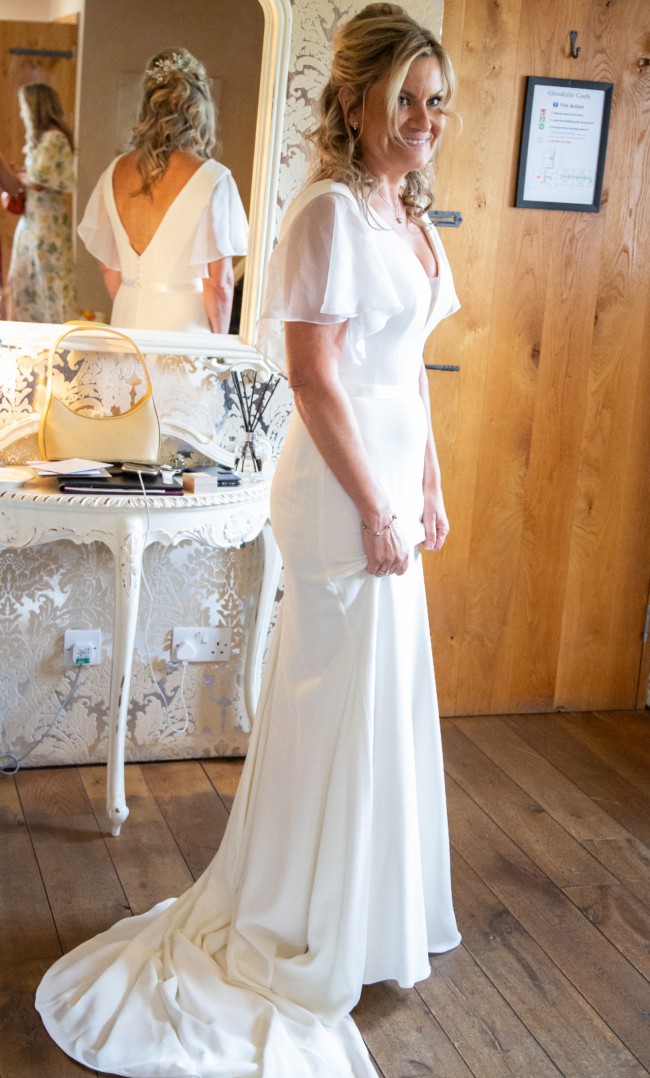 Suzanne Neville, Aerial top half heaven bottom half Used Wedding Dress ...