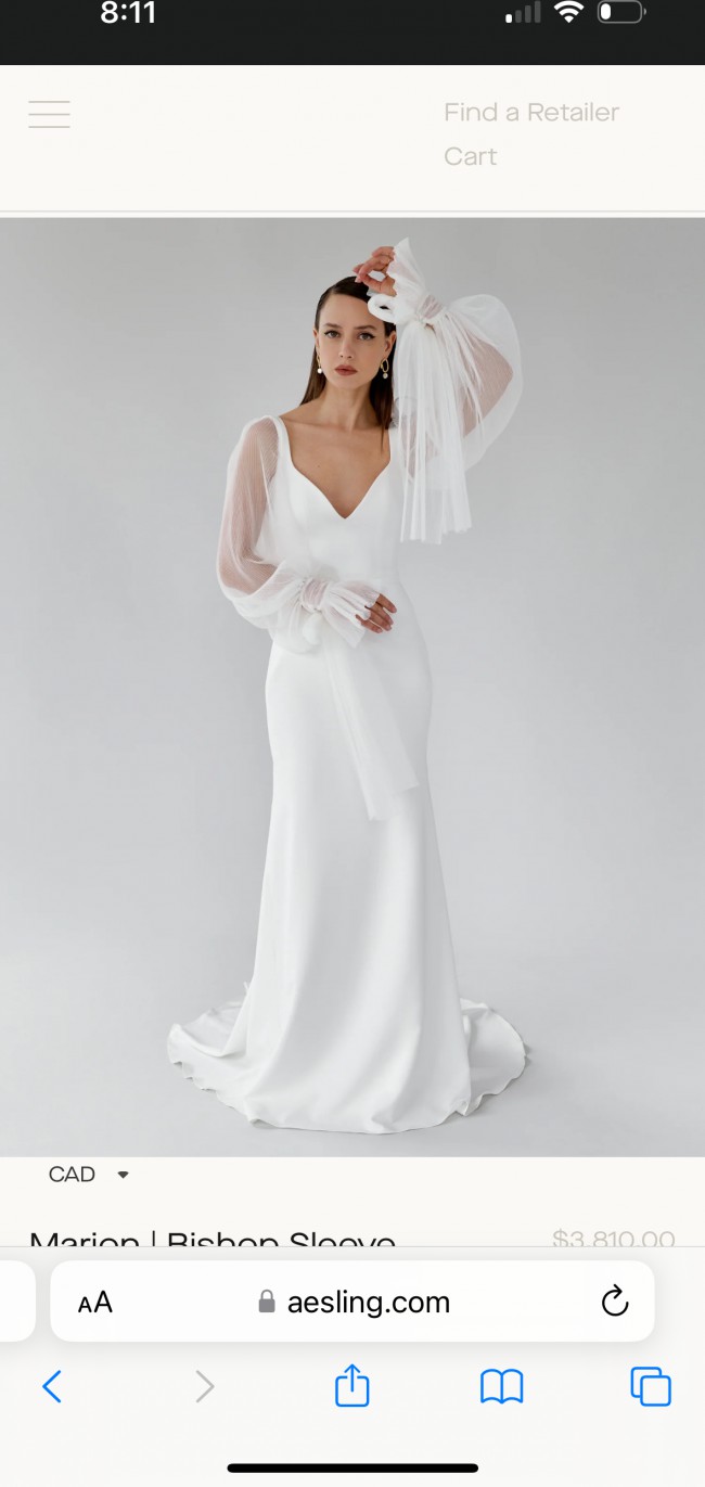 Aesling Wedding Dress Save 32% - Stillwhite