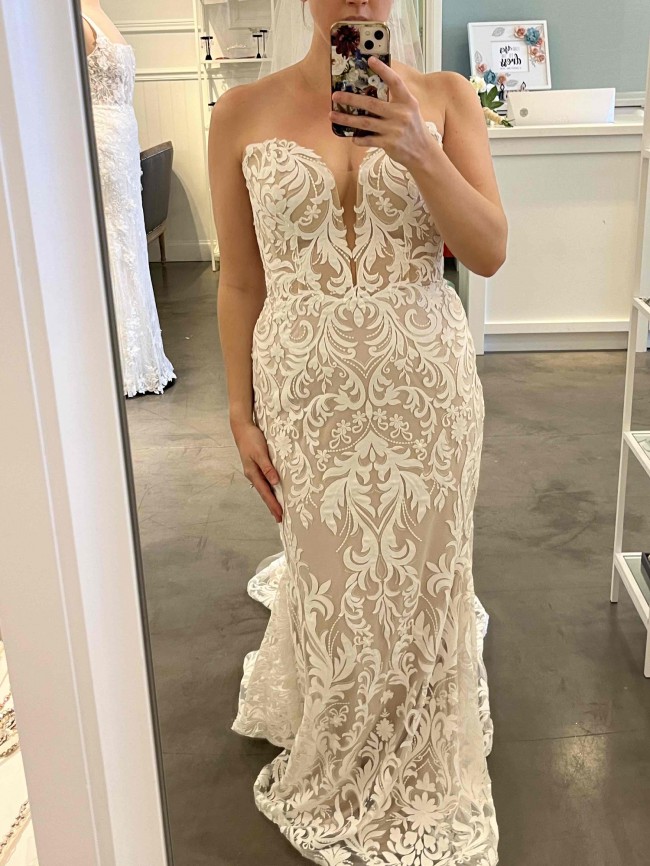 Justin Alexander, Esme *NEW + UNALTERED New Wedding Dress Save 38% ...