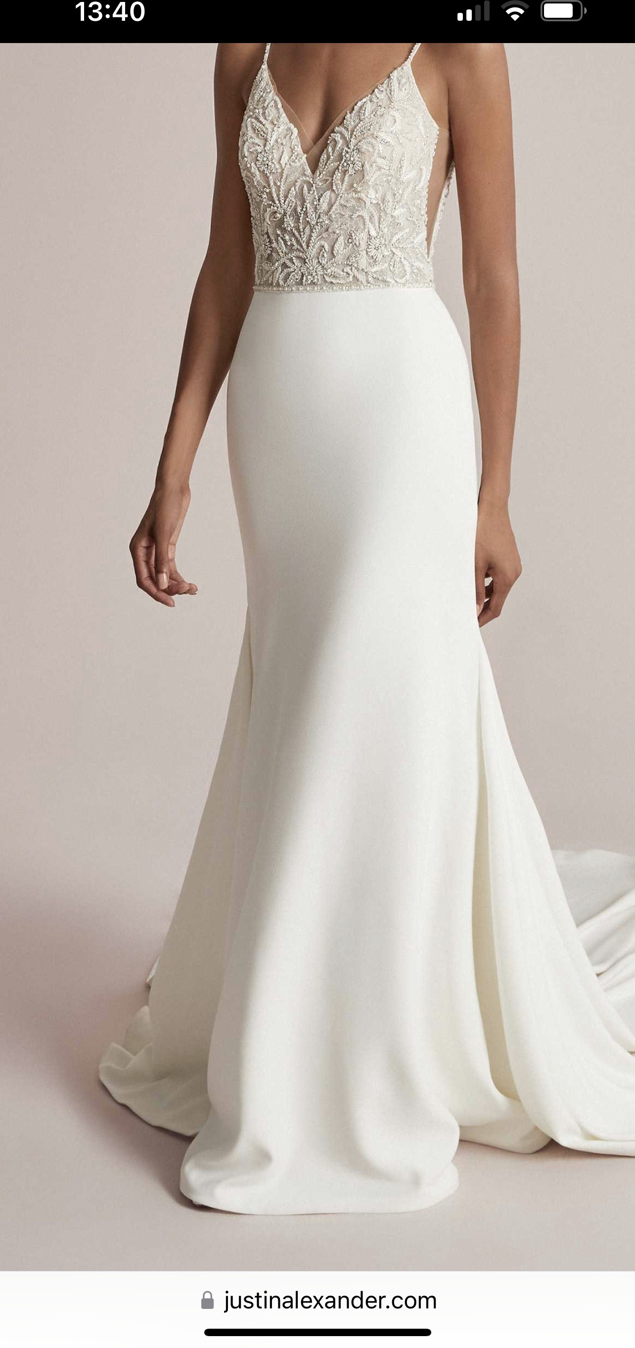 Justin Alexander Sample Wedding Dress Save 50% - Stillwhite