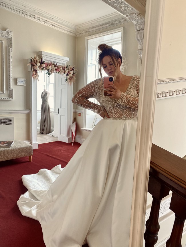 Justin Alexander Carson. Style 88216 New Wedding Dress Save 57% ...