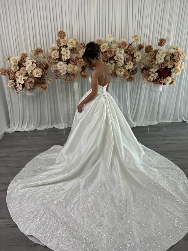 Christina Rossi Custom Made Wedding Dress Save 38% - Stillwhite