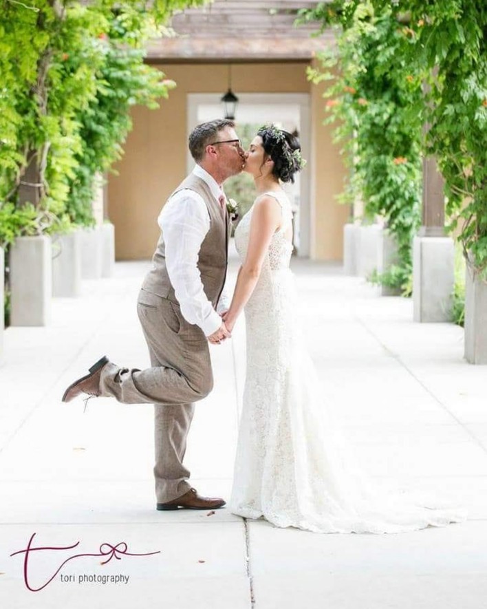 Rebecca Ingram, Hope Wedding Dress Save 50% - Stillwhite