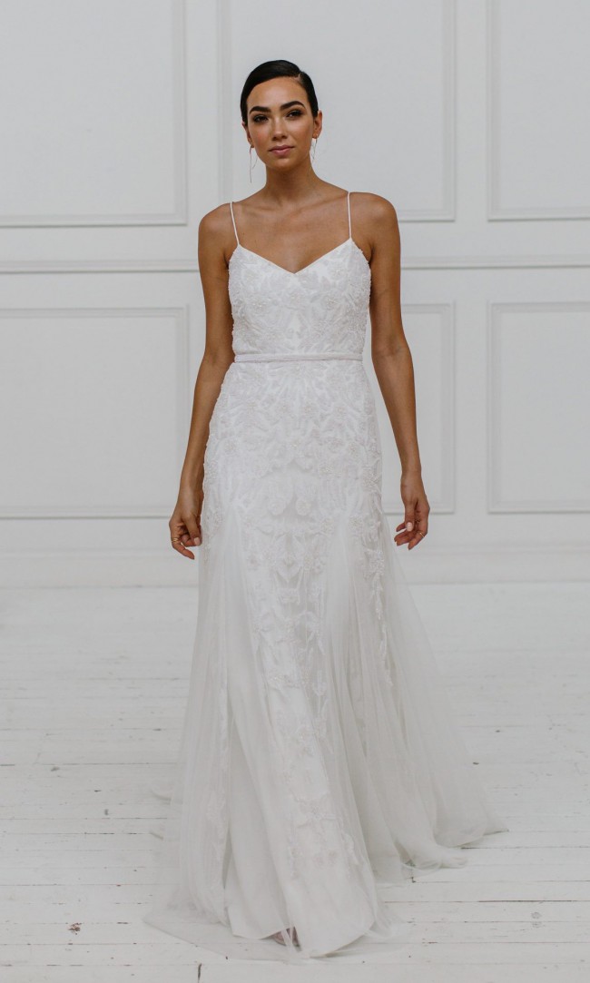 Karen Willis Holmes Freya Used Wedding Dress Save 50% - Stillwhite