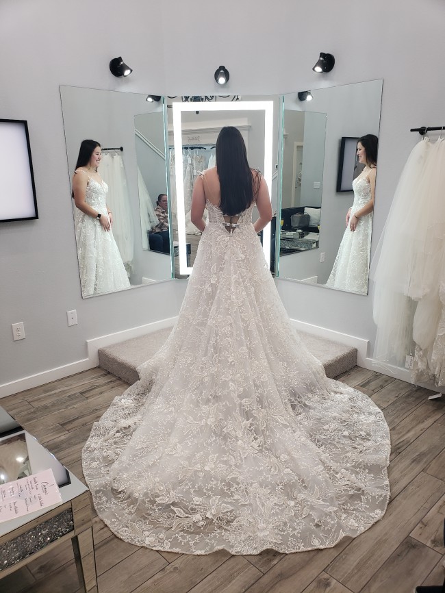Calla Blanche Margaret New Wedding Dress Save 74% - Stillwhite