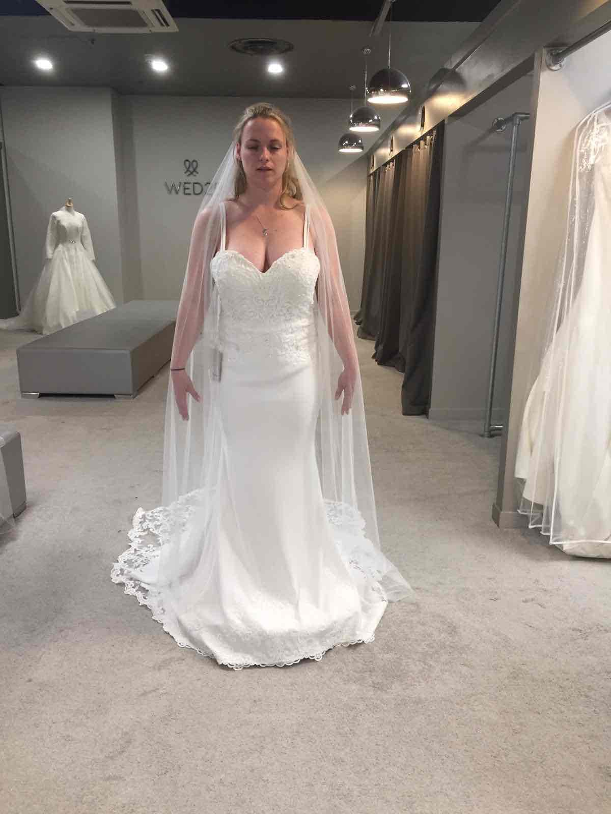 Wed2b New Wedding Dress Save 50% - Stillwhite