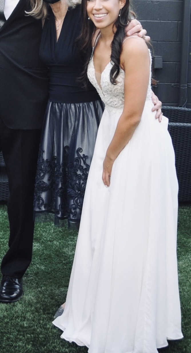 L’amour Calla Blanche LA8237 Drew Wedding Dress Save 64% - Stillwhite