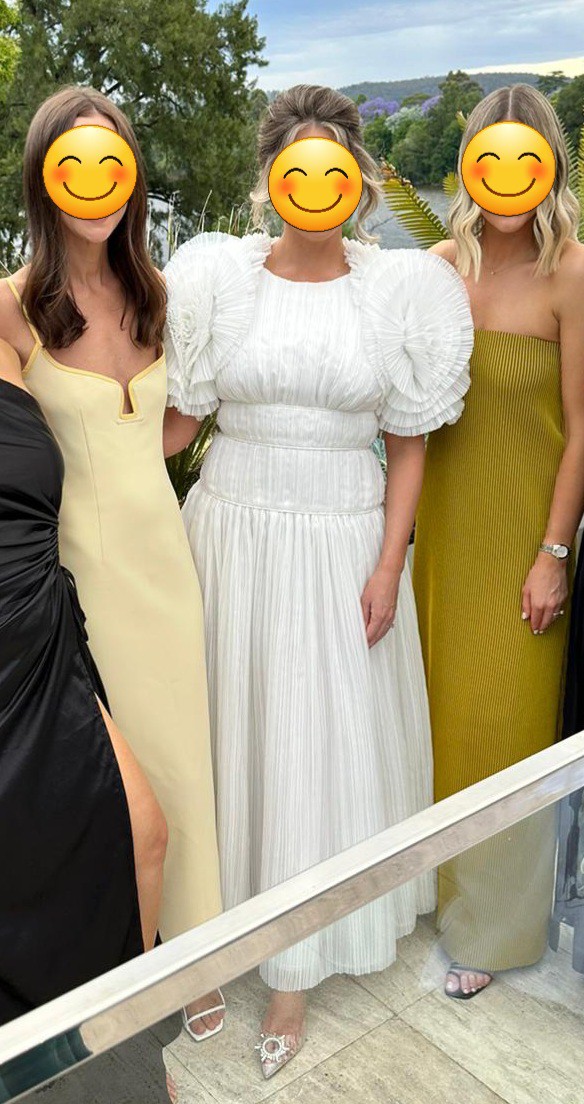 Aje Expressive Pleated Maxi Dress Wedding Dress Save 20% - Stillwhite