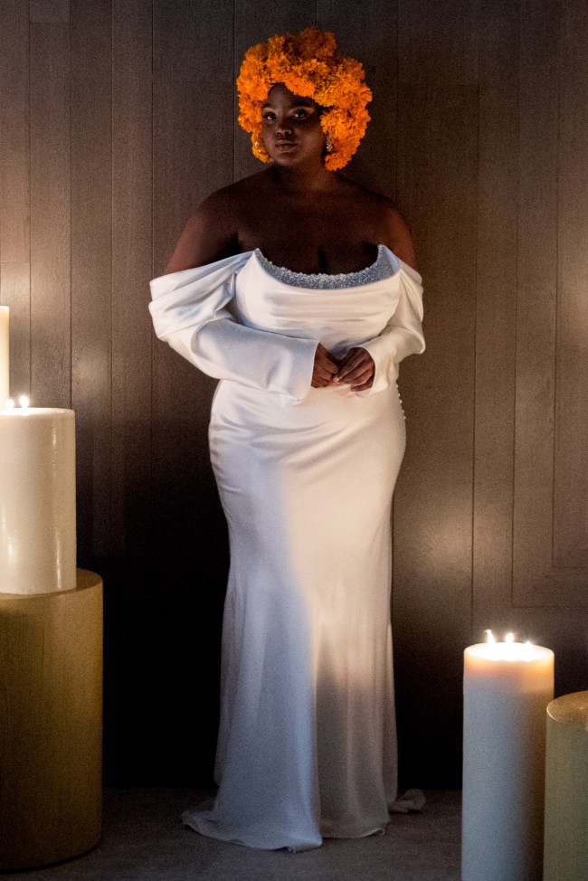 Watters Garance with Sleeves 64307B New Wedding Dress Save 33% - Stillwhite