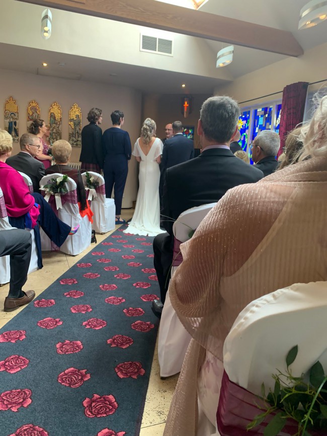 Suzanne Neville Aerial top half heaven bottom half Used Wedding Dress ...