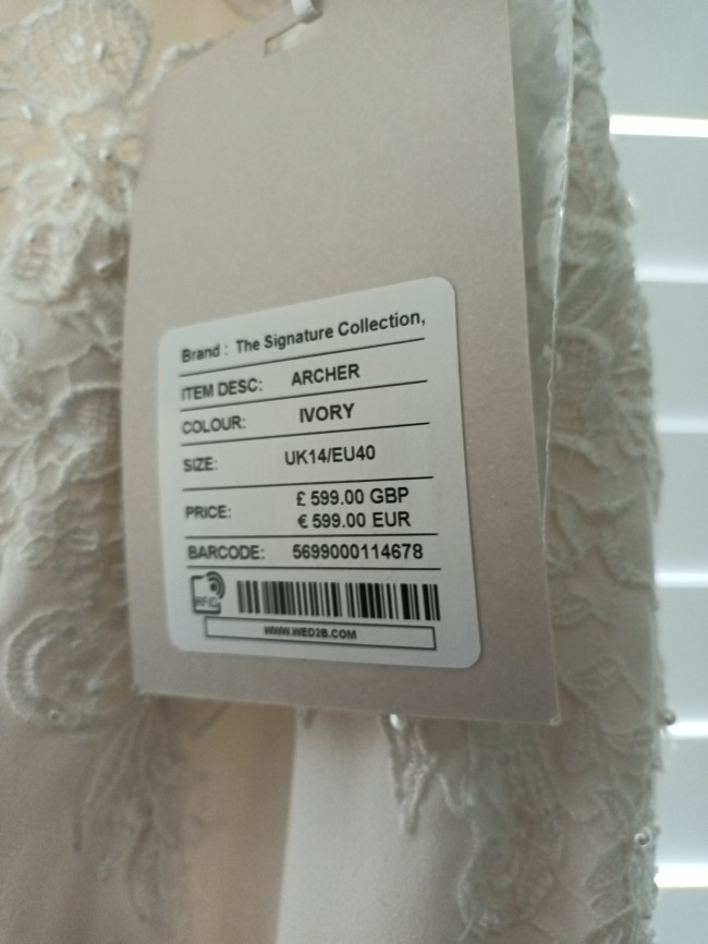 Wed2b New Wedding Dress Save 50% - Stillwhite