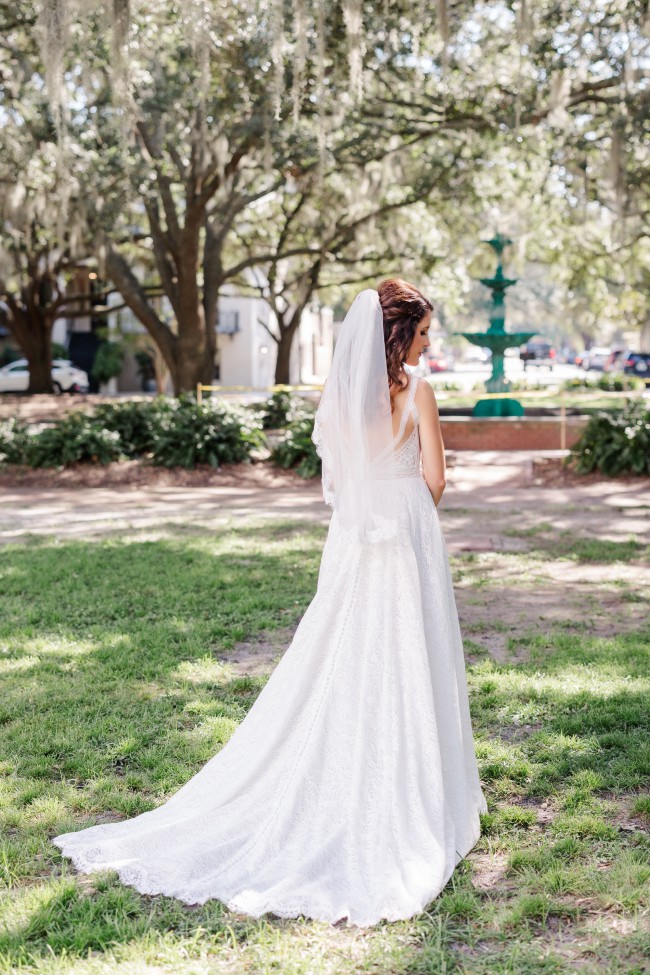 Justin Alexander All over lace Wedding Dress Save 48% - Stillwhite