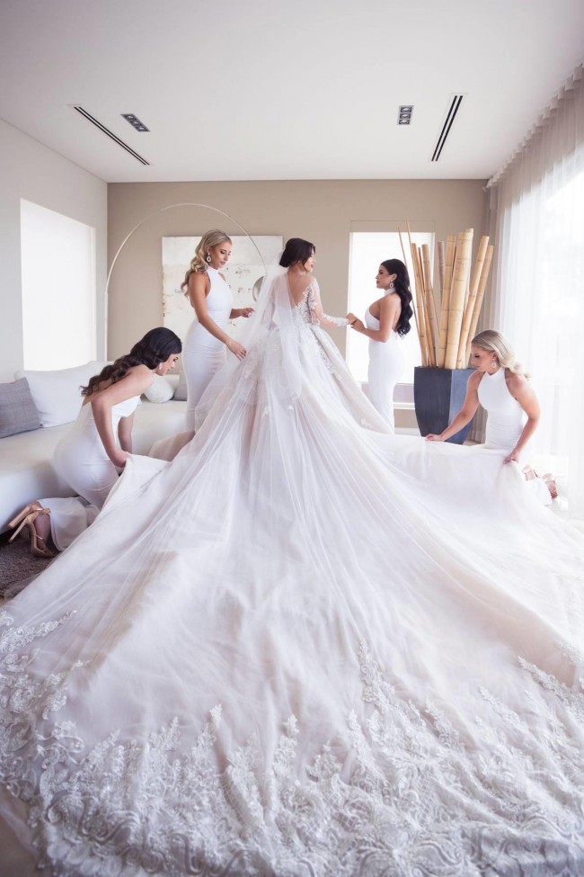 Steven Khalil, Custom made design Wedding Dress - Stillwhite