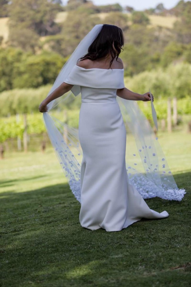 Raffaele Ciuca Amal Wedding Dress Save 50% - Stillwhite