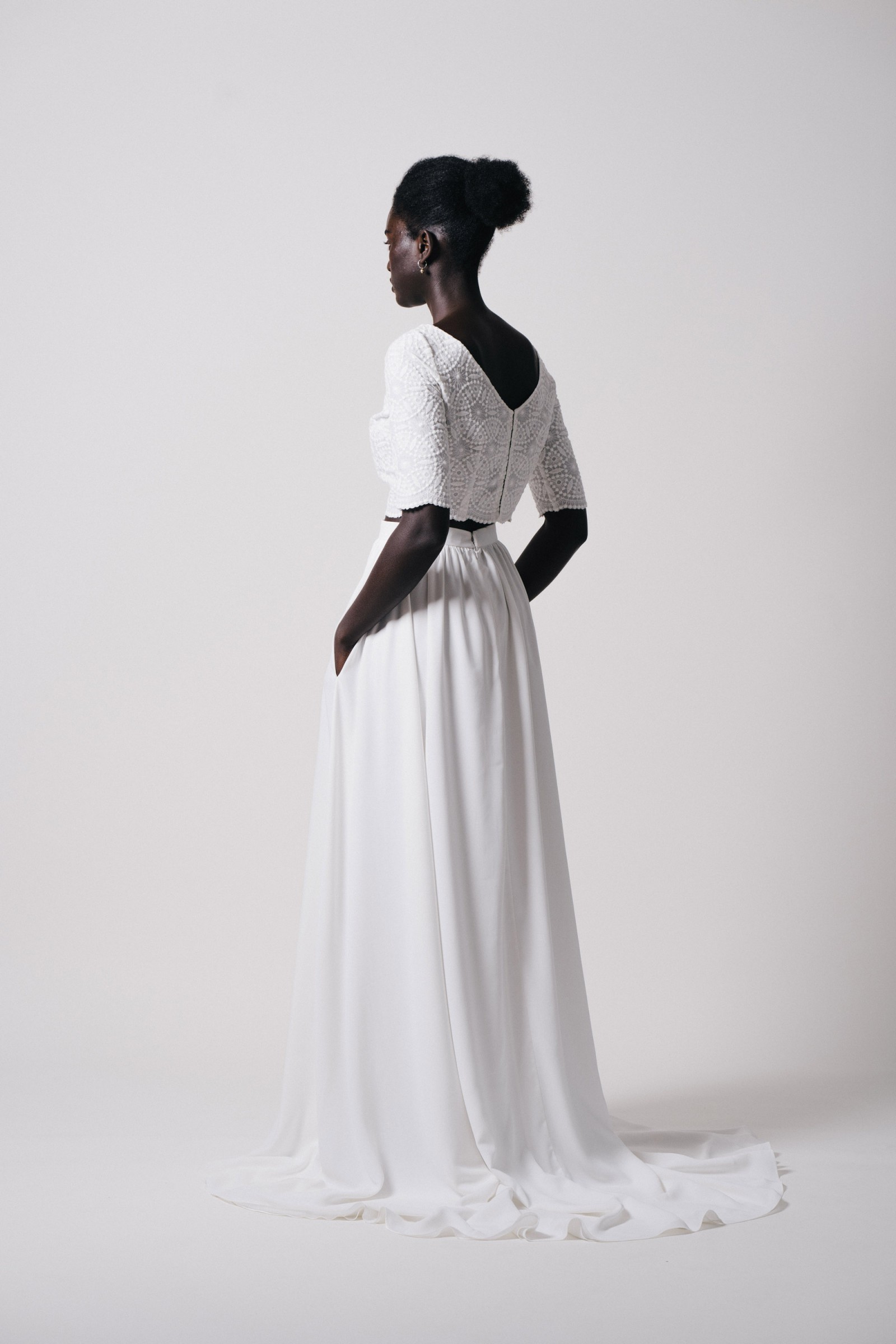 Rolling In Roses Affinity Blouse and Oxytocin Skirt Sample Wedding ...