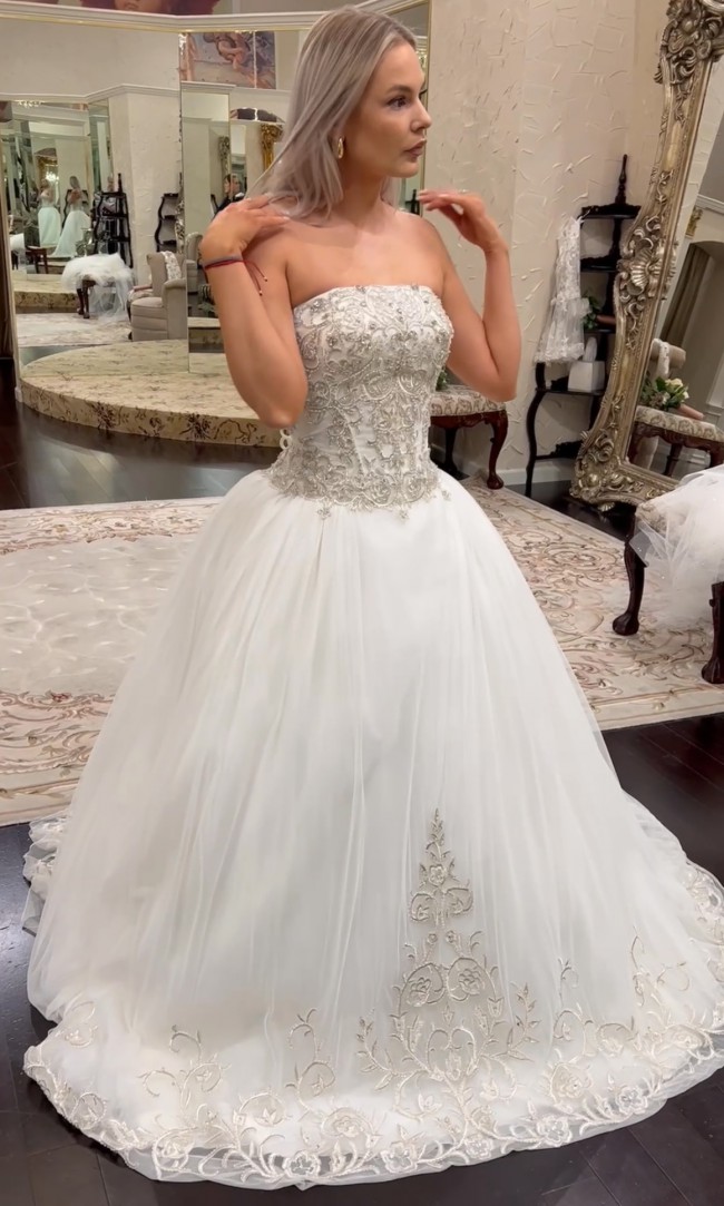 Stephen Yearick New Wedding Dress Save 50% - Stillwhite