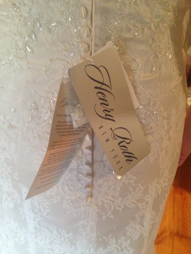 Henry Roth New Wedding Dress Save 40% - Stillwhite