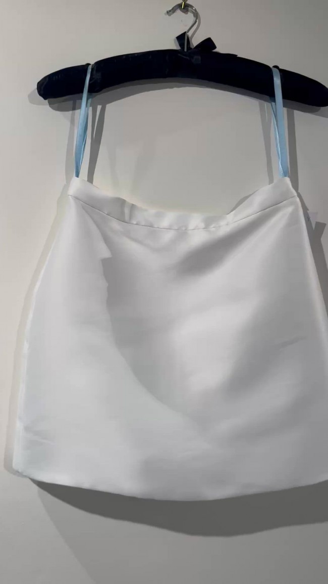 KYHA, Kasia Mini Skirt Wedding Dress Save 50% - Stillwhite