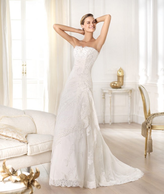 Pronovias, Libin Sample Wedding Dress Save 90% - Stillwhite