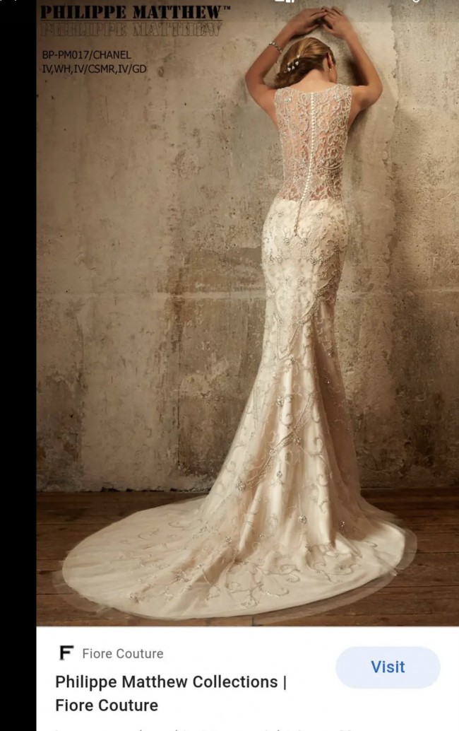 Philippe Matthew, Phillipe Matthew BP-PM017/CHANEL New Wedding Dress ...