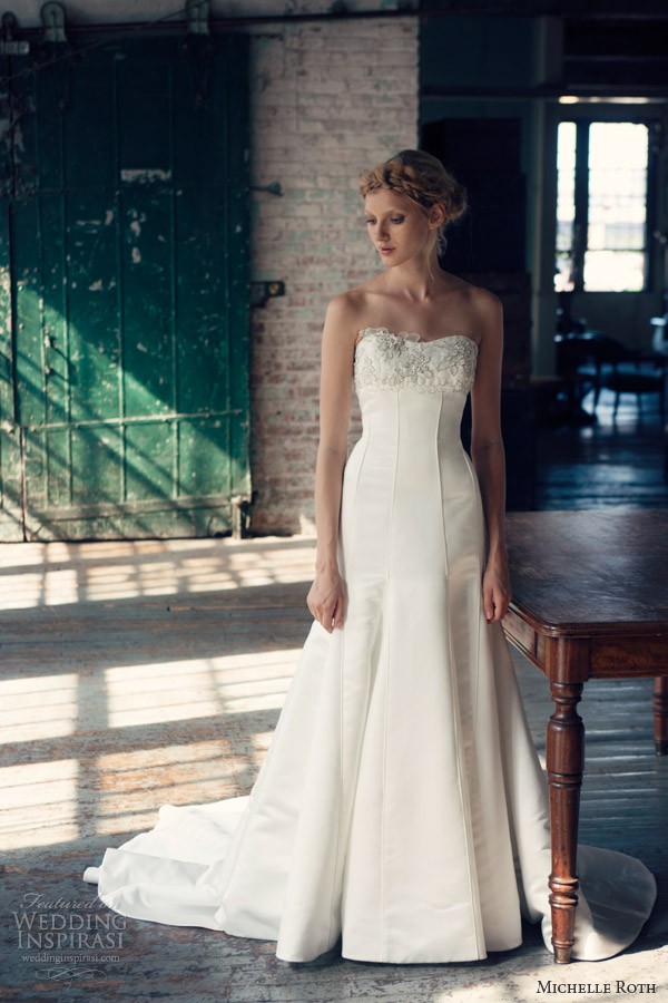 Michelle Roth Riley Preloved Wedding Dress Save 78% - Stillwhite