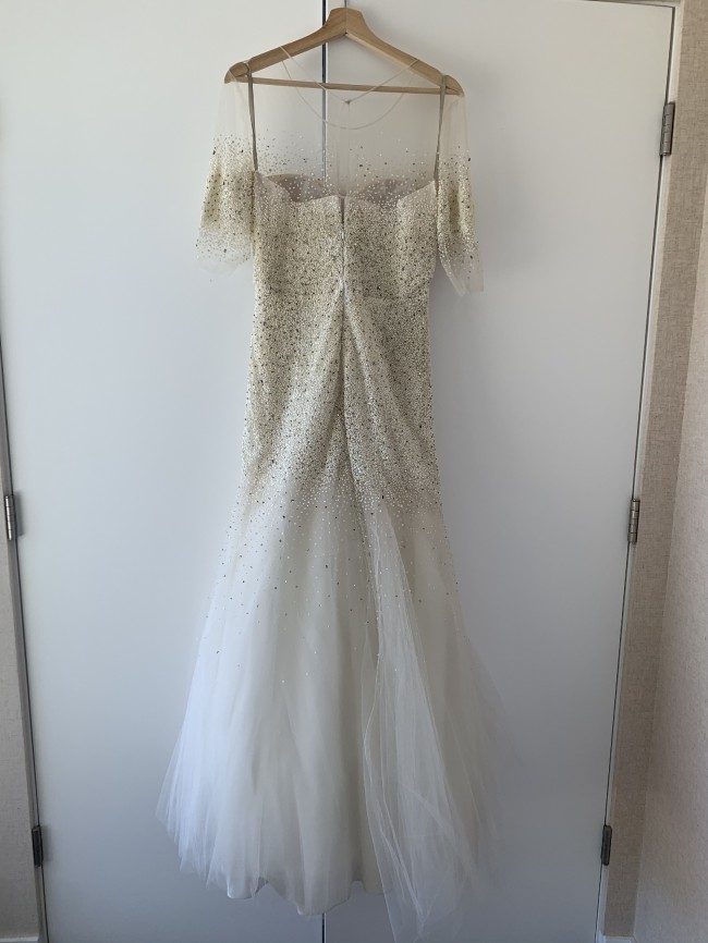 Monique Lhuillier Nightingale Second Hand Wedding Dress Save 85% ...