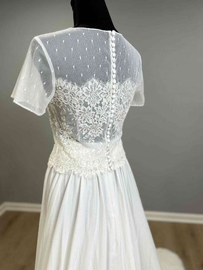 Separates Sample Wedding Dress Save 48% - Stillwhite