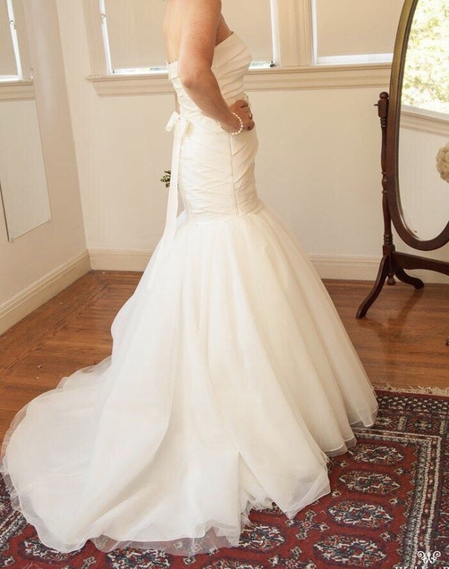 Vera Wang White Wedding Dress Save 69% - Stillwhite