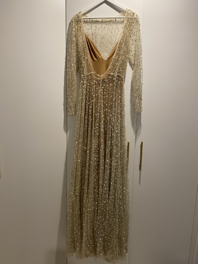 Chosen By KYHA Nala - high neck Sample Wedding Dress Save 50% - Stillwhite