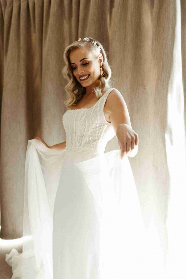 Rachel Rose Forrest Pearl Wedding Dress Save 39% - Stillwhite
