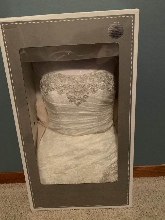 David's Bridal YP3344 New Wedding Dress Save 55% - Stillwhite