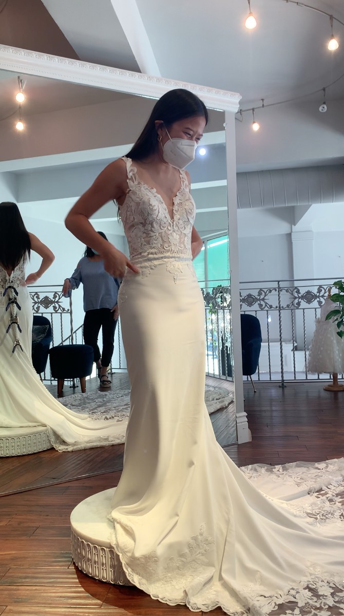 Justin Alexander Alivia New Wedding Dress Save 40% - Stillwhite