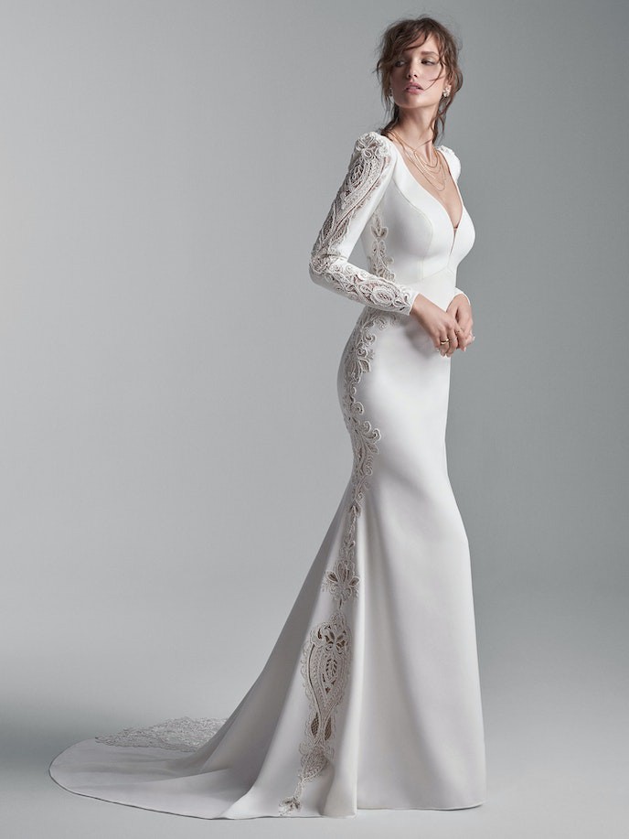 Maggie Sottero Abbott Sample Wedding Dress Save 64% - Stillwhite