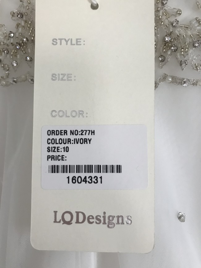 LQ Designs Custom Made New Wedding Dress Save 75% - Stillwhite