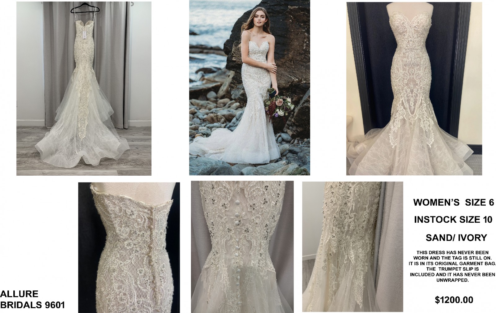 Allure Bridals, 9601 New Wedding Dress Save 43% - Stillwhite