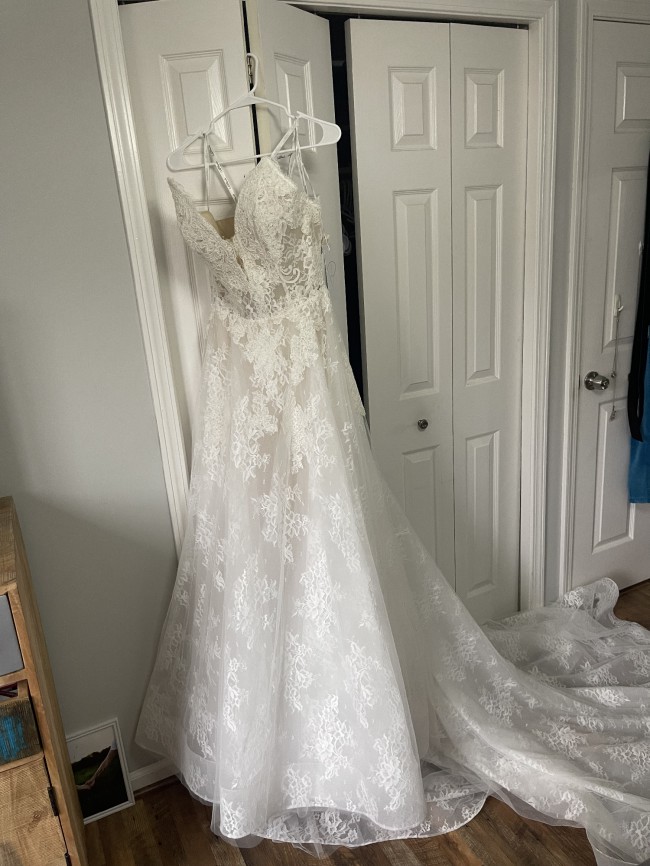 Calla Blanche Carla New Wedding Dress Save 60% - Stillwhite