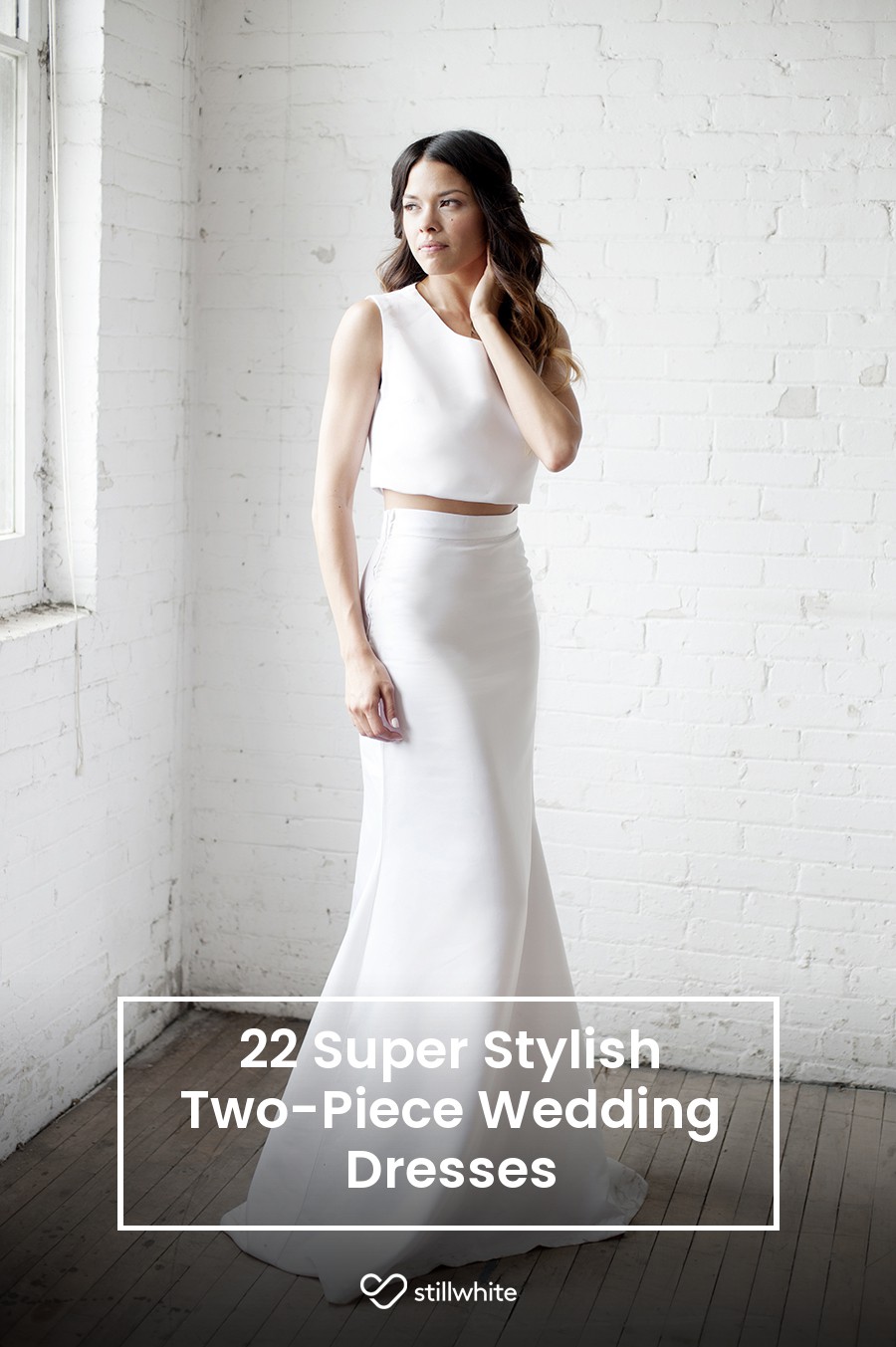 22 Super Stylish Two-Piece Wedding Dresses – Stillwhite Blog