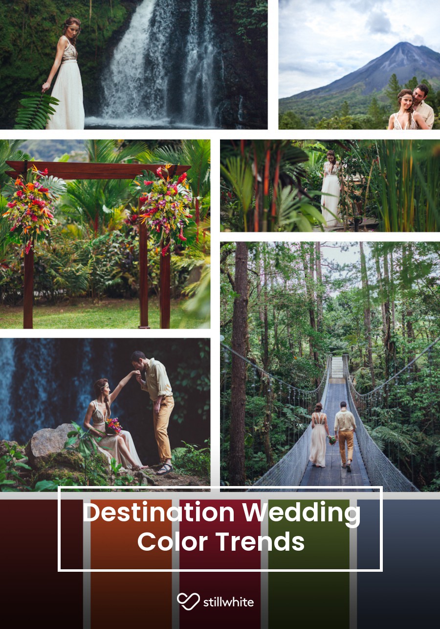 Destination Wedding Color Trends – Stillwhite Blog