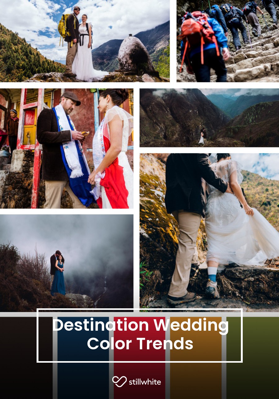 Destination Wedding Color Trends – Stillwhite Blog
